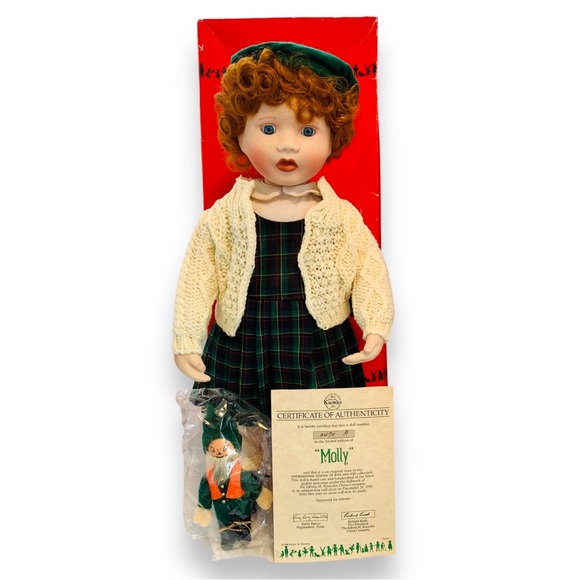 Knowles | Toys | Vintage Knowles Porcelain Doll Molly And Her ...